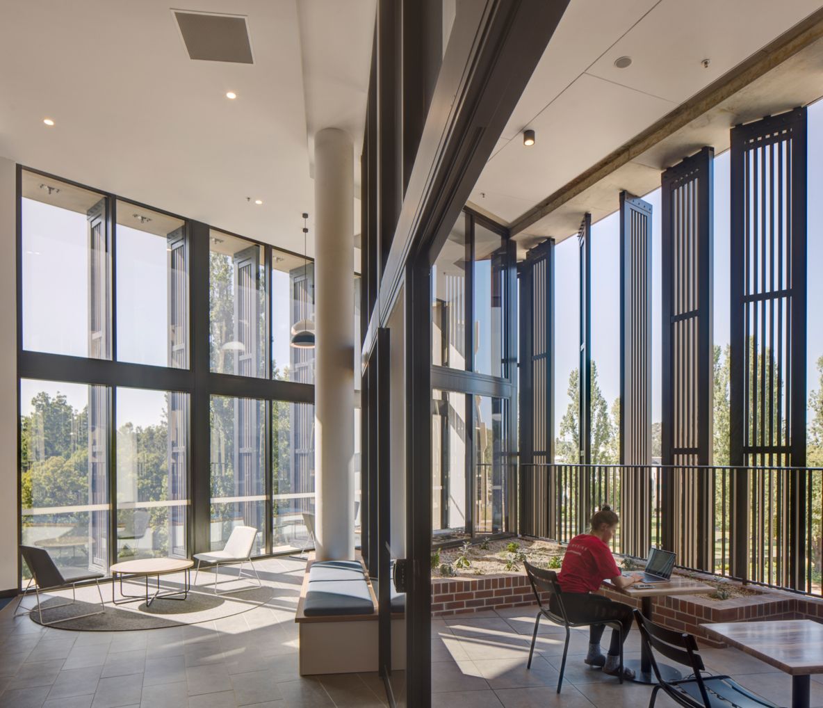 ANU, Bruce & Wright Hall - nettletontribe architects